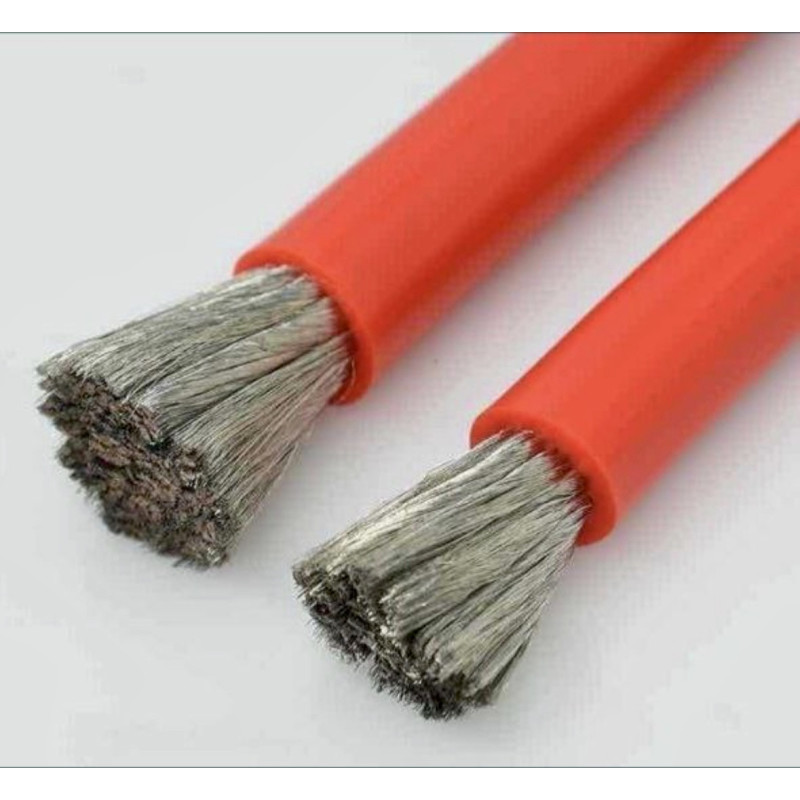 Силиконовый, многожильный кабель 16 AWG (красный и черный)